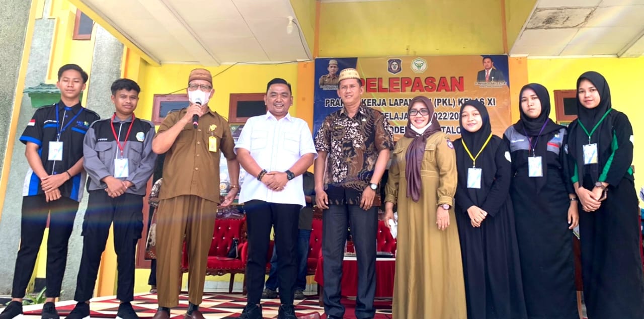 Lepas Siswa Prakerin SMK Model Gorontalo, Pedro Titip Pesan Begini ...