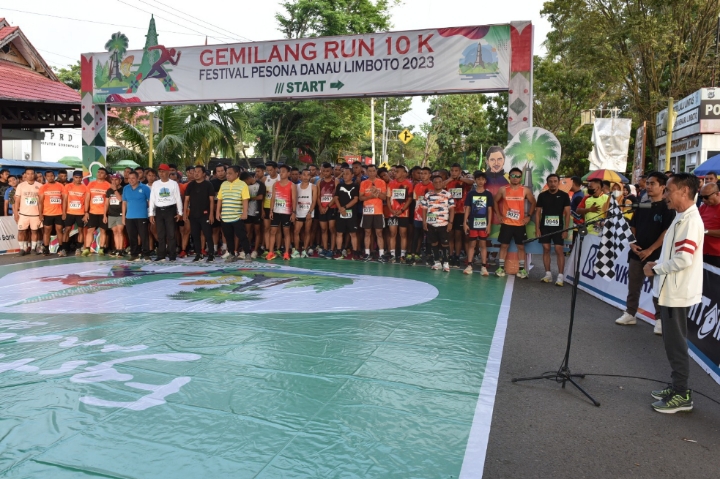 Ribuan Peserta Ambil Bagian dalam Lomba Gemilang Fun Run 10 K di Kabgor - Prosesnews.id