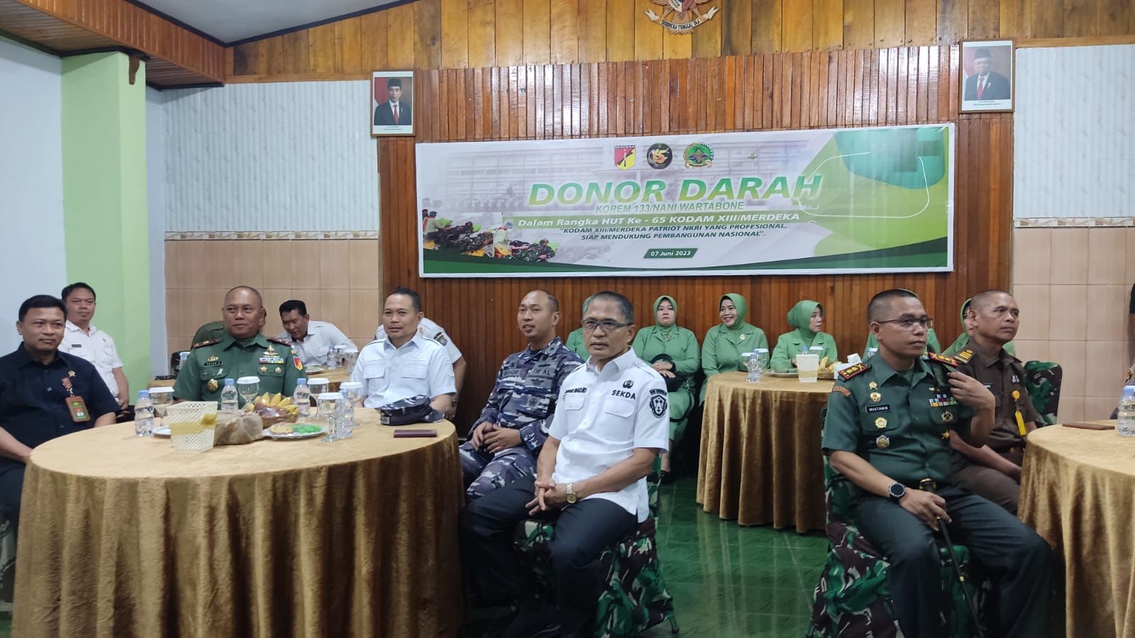 Sinergi TNI dan Pemerintah Kota Gorontalo dalam Perayaan HUT ke-65 Kodam XIII/Merdeka ...