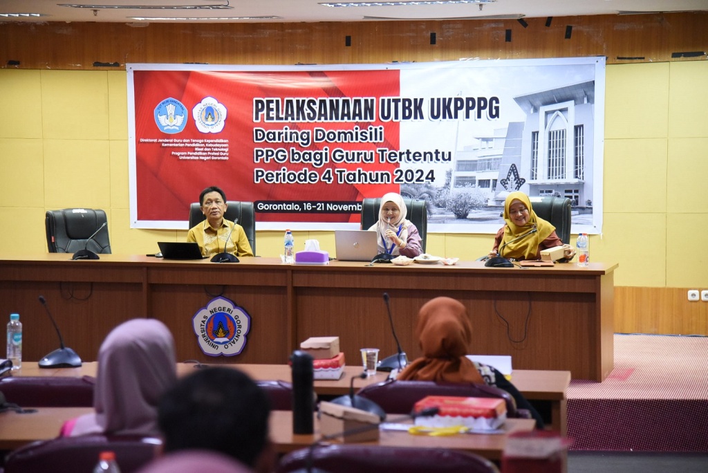 UTBK-UKPPPG Guru Periode 4 Tahun 2024 di UNG Berjalan Lancar dan Profesional - Prosesnews.id